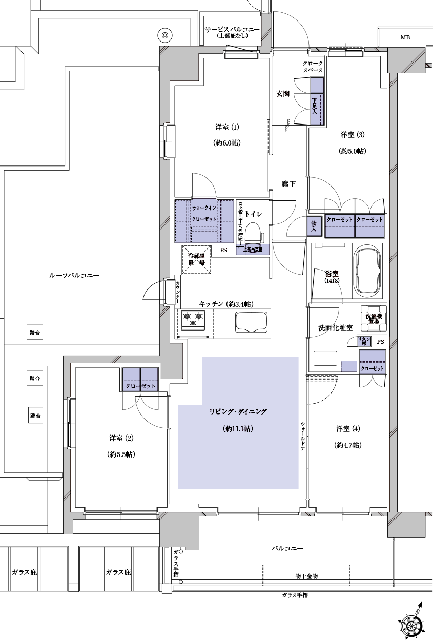 プラン | 【公式】プレシス朝霞台ソルティエ | 新築分譲マンション